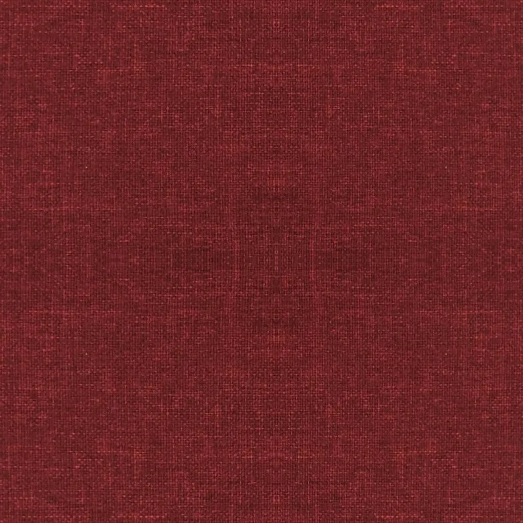 Otočné jídelní židle 2 ks vínové textil - Default Title