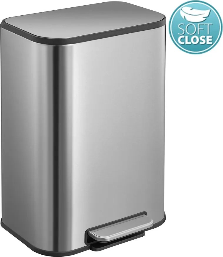 Sapho Sapho, Odpadkový koš 5 l, Soft Close, nerez mat, DR101