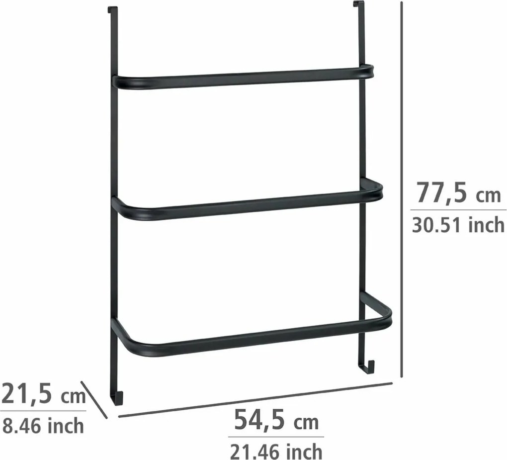 Wenko Nástěnný věšák na ručníky IRPINIA