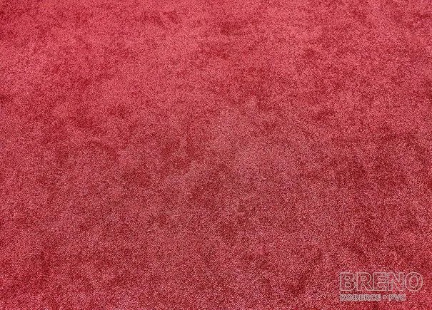 Breno Metrážový koberec SERENADE 16 (Ultratex) červený melír s leskem, šíře 500 cm, Červená