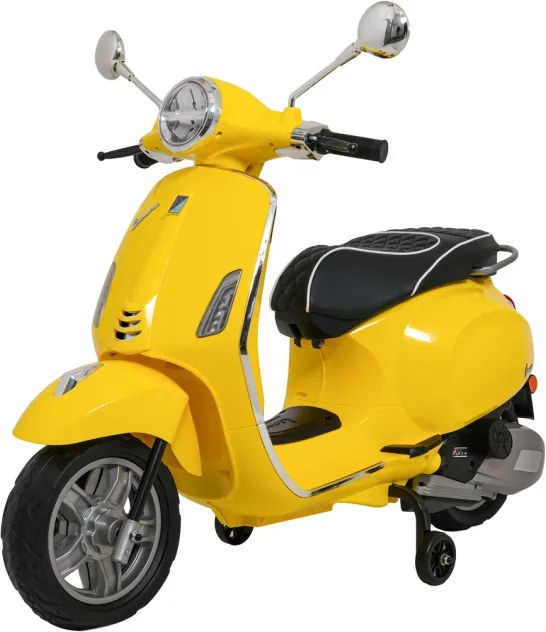 Elektrický skútr Vespa ROMA žlutý