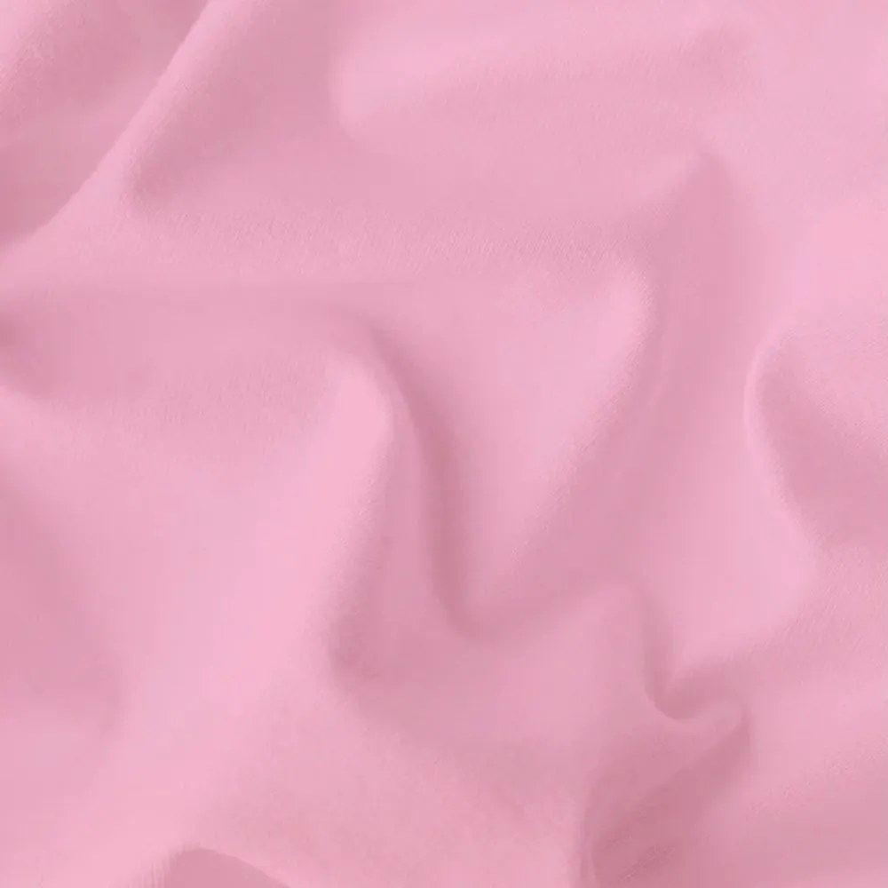Jersey prostěradlo do dětské postýlky - 70 x 140 cm - růžové