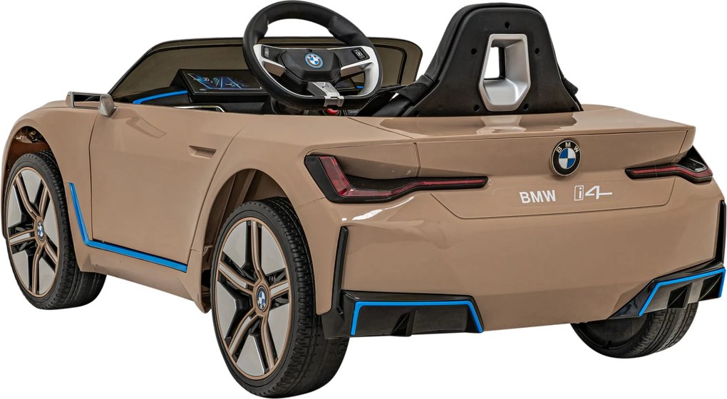 Ramiz Elektrické autíčko BMW i4 pro děti zlaté