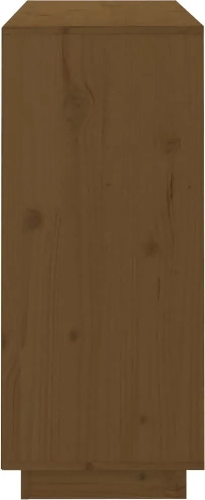vidaXL Příborník 104,5 x 34 x 80 cm masivní borové dřevo [814392] Barva: Přírodní