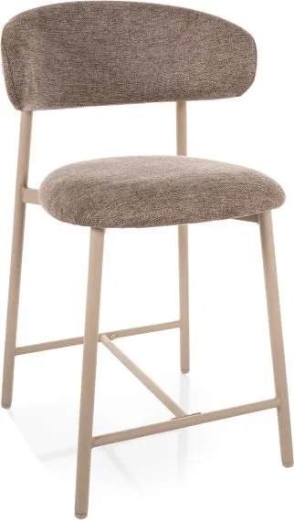 Barová židle ELONE, kašmír/béžová
