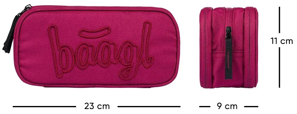 BAAGL Studentský penál etue Ruby