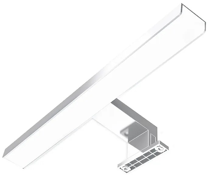 Solight LED koupelnové osvětlení nad zrcadlo 3v1, 7W, 455lm, 4000K, IP44, 40cm, chrom