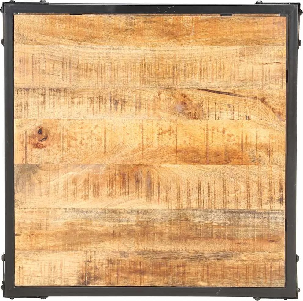 Konferenční stolek 60 x 60 x 35 cm masivní mangovníkové dřevo 321794