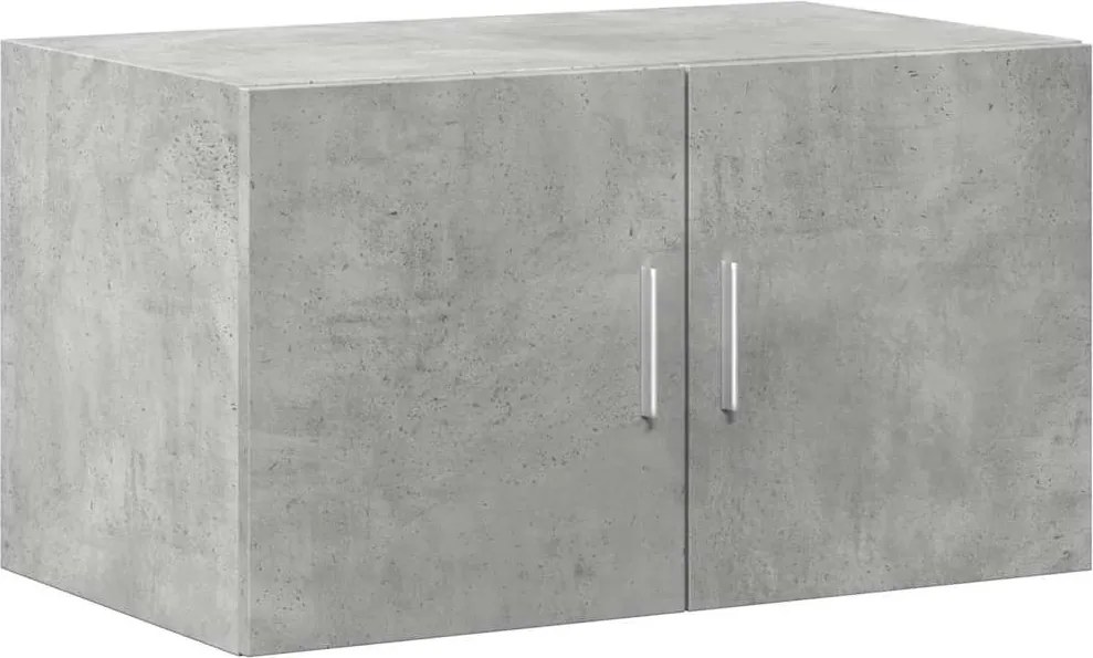 Úložná skříňka betonově šedá 70x42,5x225 cm kompozitní dřevo 3281325