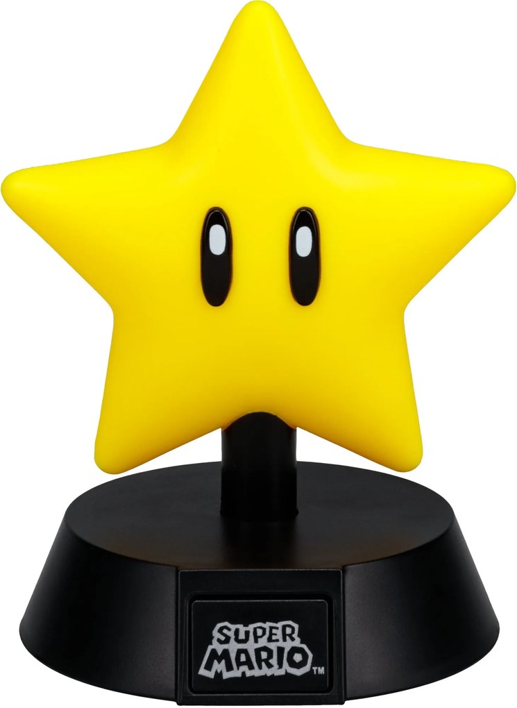 Figurka super mario - super star - icon - svítící figurka