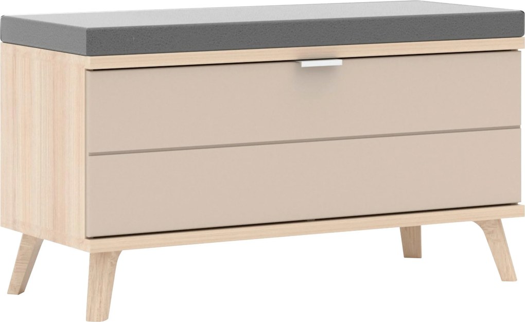 XXXLutz ŠATNÍ LAVICE, 90/51/38 cm Stylife - Šatní skříně - 002737029503