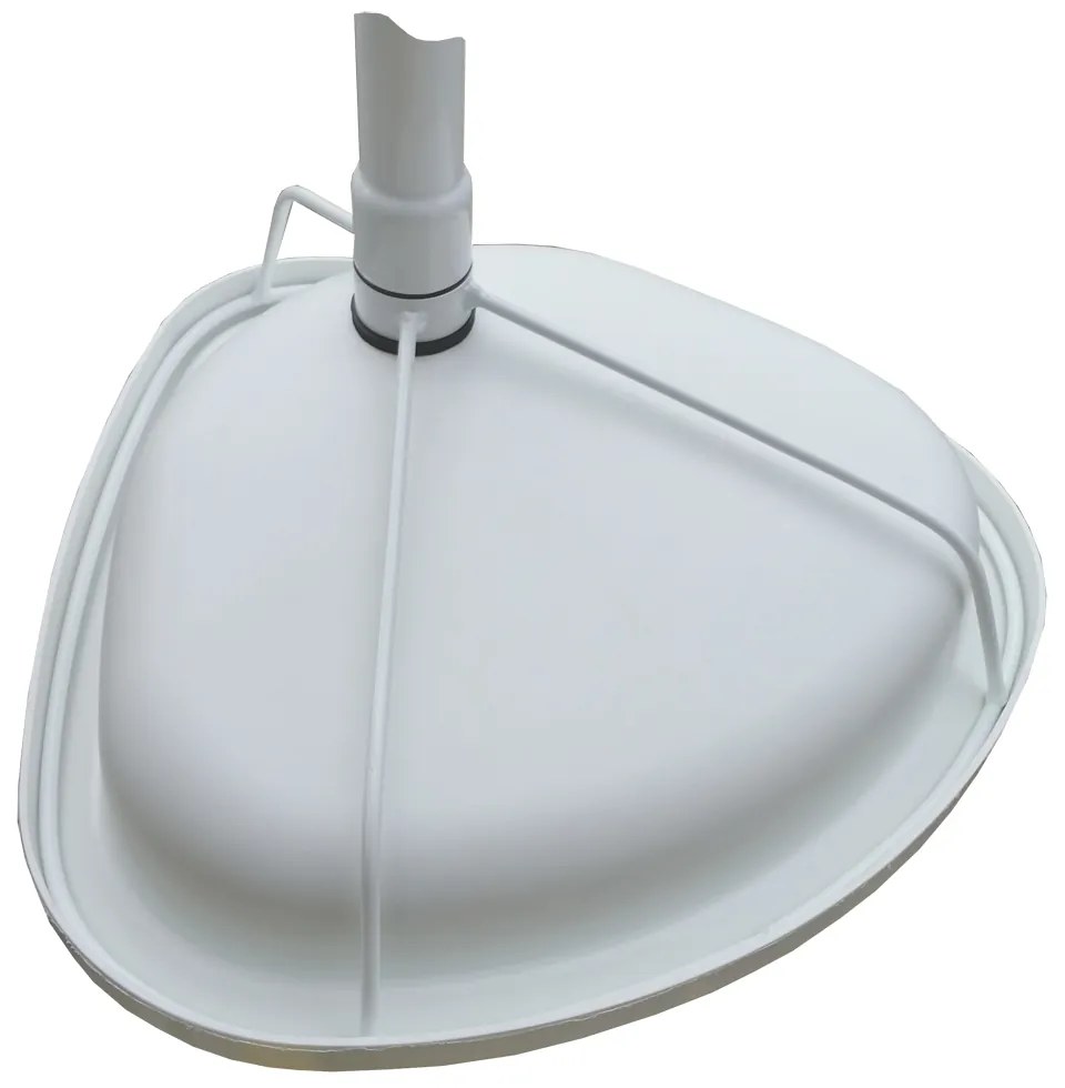 Vagnerplast otočné umyvadlo 55 x 56 cm VPWB5556OTU9N-01 pro bytové jádro