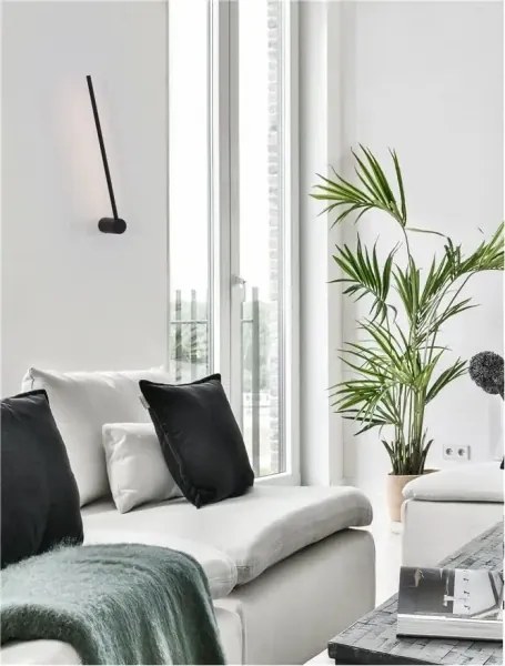 LED nástěnné svítidlo Synthesi 60 černé