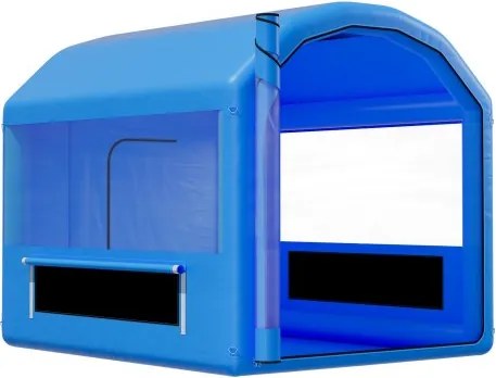 Nafukovací lakovací kabina, 3 × 2,6 × 2,6 m VEVOR