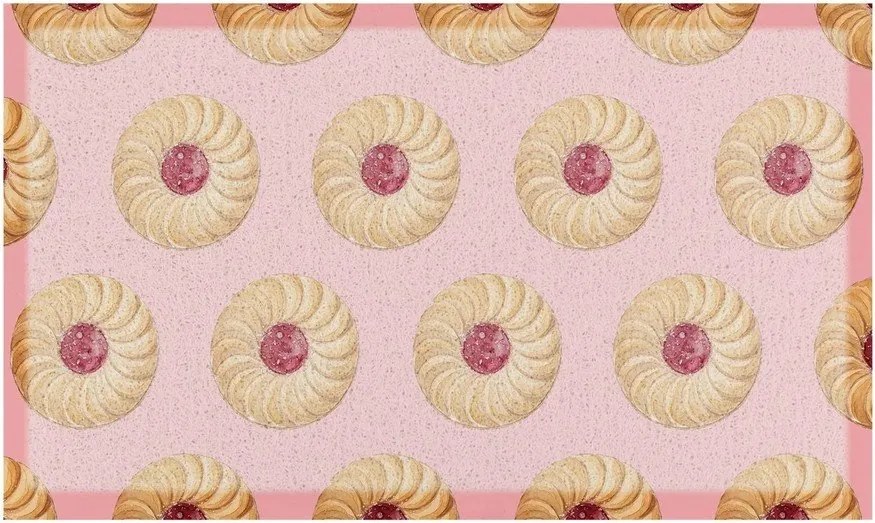 Rohožka z recyklovaného plastu 40x70 cm Jam Biscuit – Artsy Doormats
