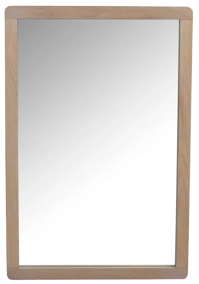 BonamiSvětlé dubové zrcadlo Rowico Metro