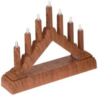 Koopman Vánoční svícen Candle roof, 15,7 cm