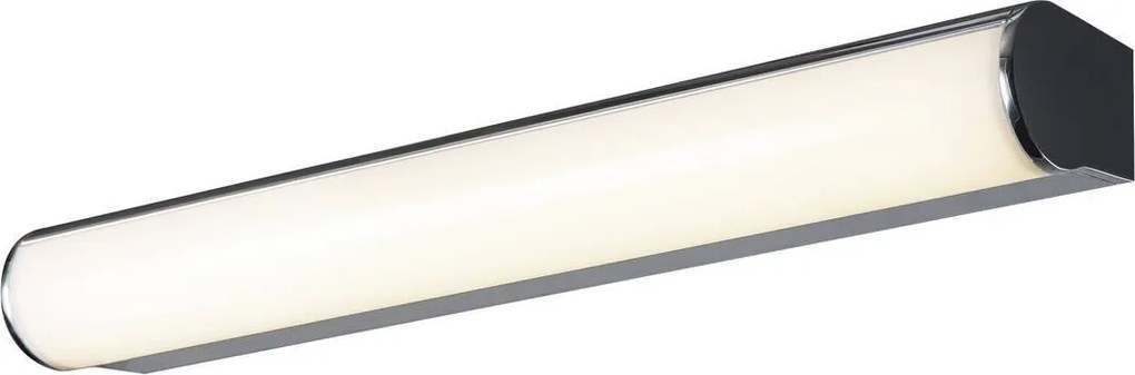 LA 1002190 MARYLIN, LED venkovní nástěnné nástavbové svítidlo, chrom, IP44, 3000K, 10W - BIG WHITE (SLV)