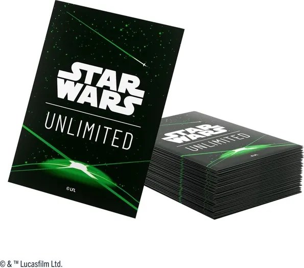 Gamegenic - Star Wars: Unlimited Art Sleeves - Card Back Green