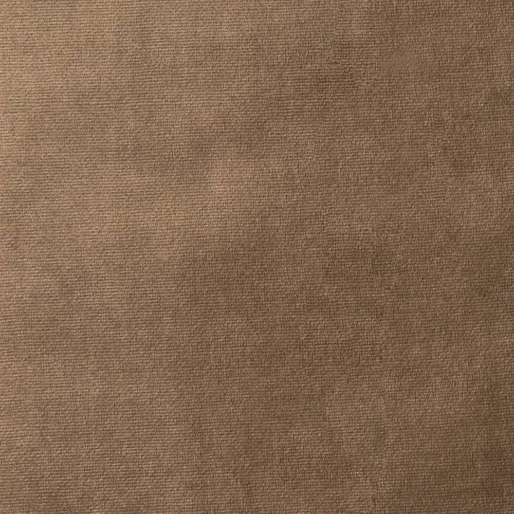 Taupe sametová rohová pohovka (levý roh/s lenoškou) Cube – Bonami Selection