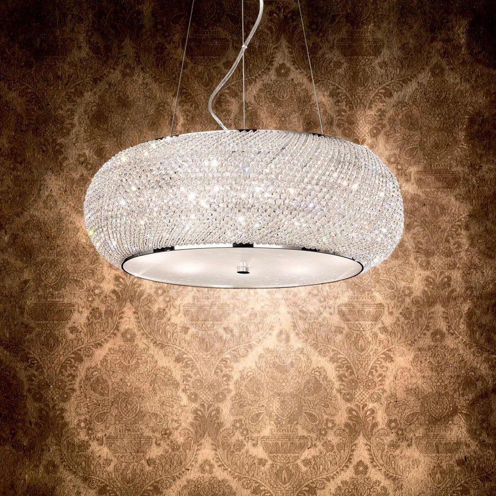 Ideal Lux 082196 lustr Pasha Cromo 10x40W|E14