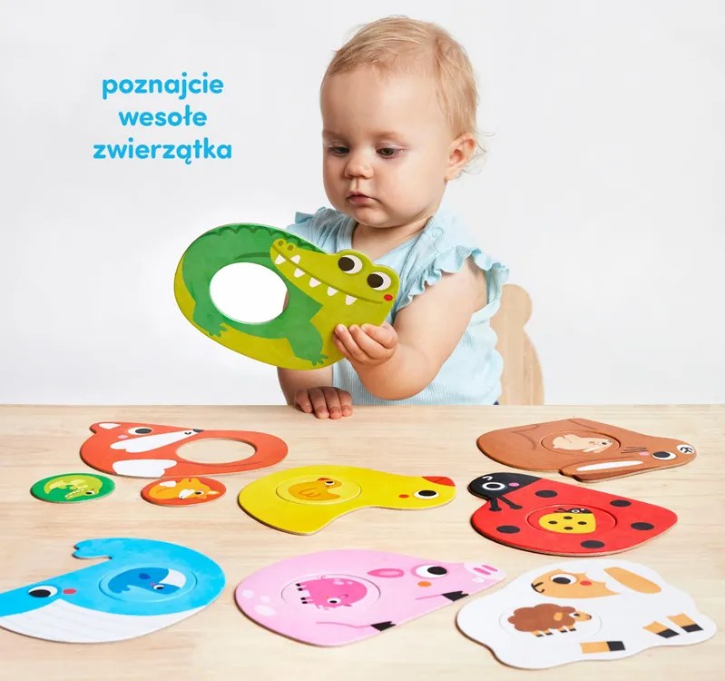 Tomido Puzzle CzuCzu První puzzle Miminka 12m+