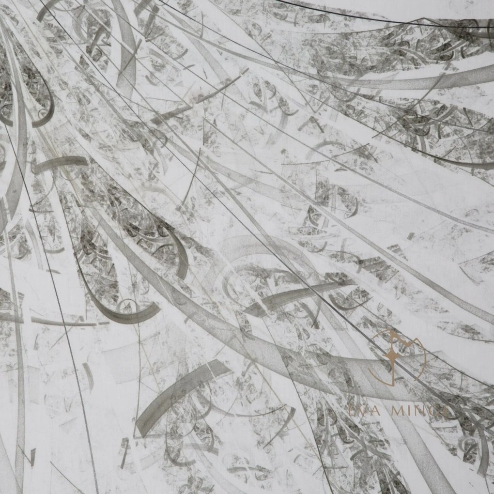 MAKOSATENOVÉ POVLEČENÍ EVA MINGE STELIA 200X220 CM, 2 KS 70X80 CM VZOROVANÉ