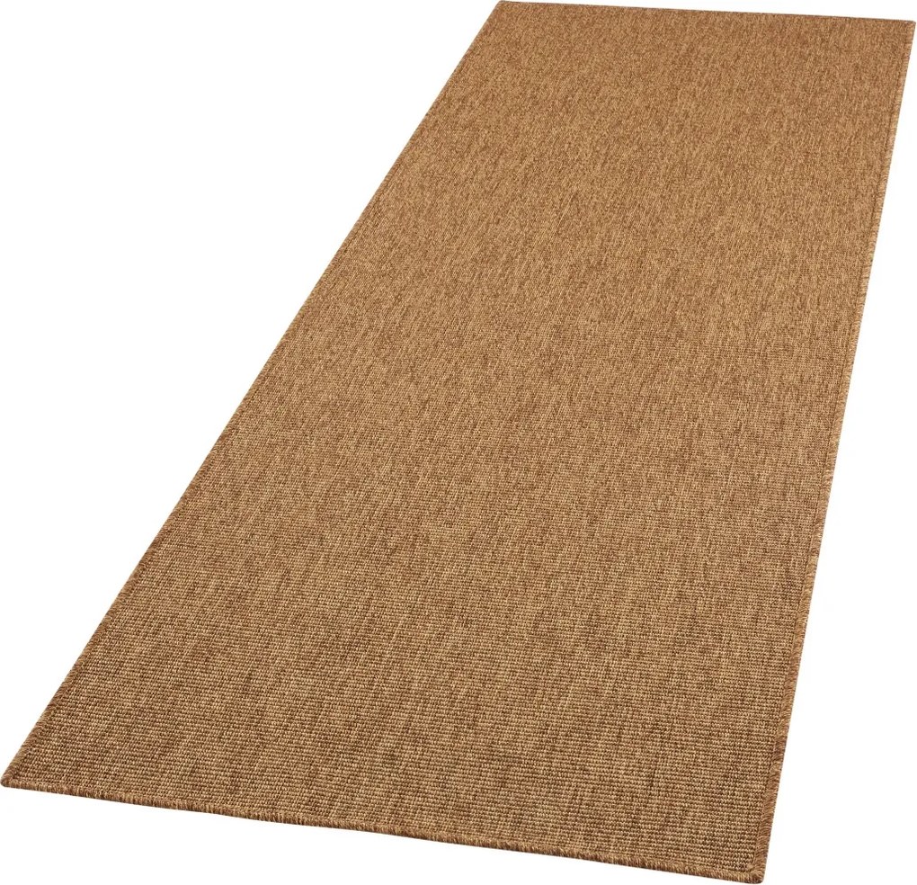 Behúň Nature 103530 Brown – na von aj na doma, 80x350, hnedá, chodba / predsieň, BT Carpet