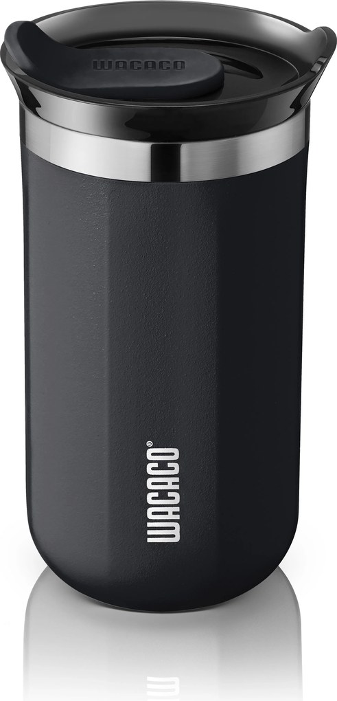Wacaco cestovní termohrnek Octaroma Lungo -  Onyx Black 300 ml