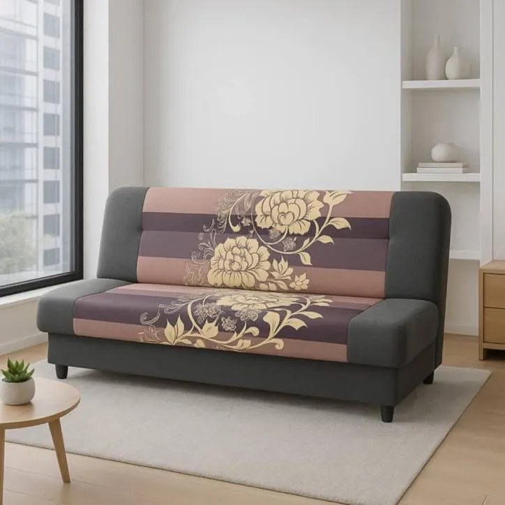 Pohovka RELAX, 195, 90 cm Barva látky: Oranžová látka