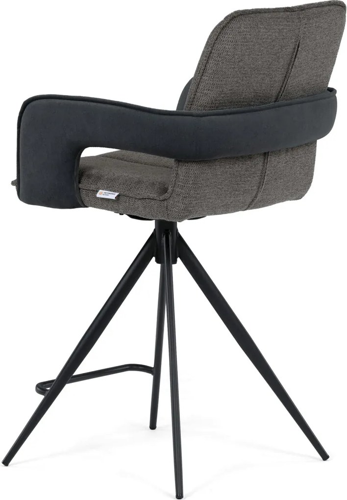 Autronic Barová židle AUB-F1146 Barva potahu: Šedá