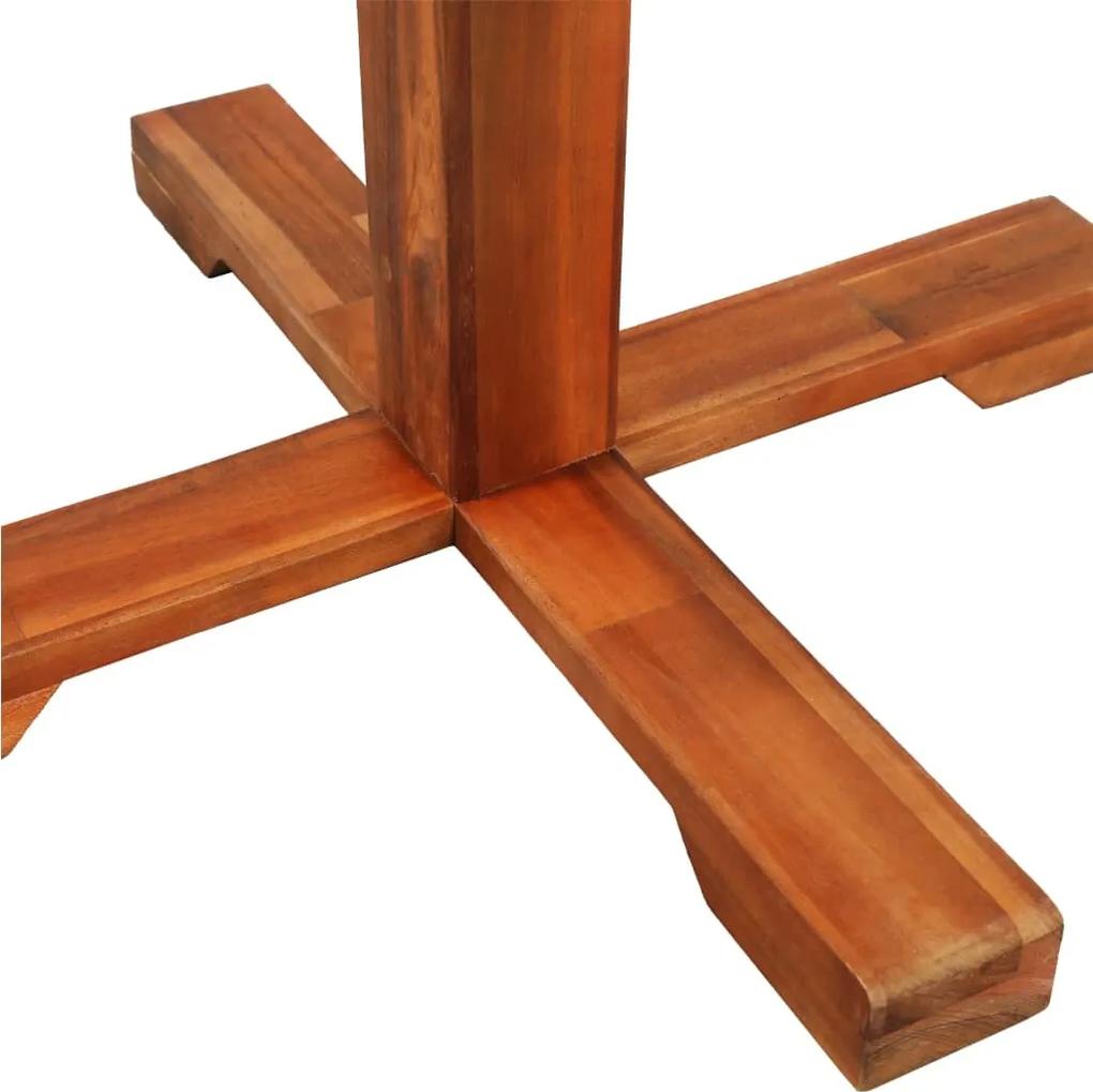 vidaXL Bistro stolek 70 x 70 cm masivní akáciové dřevo [44037]