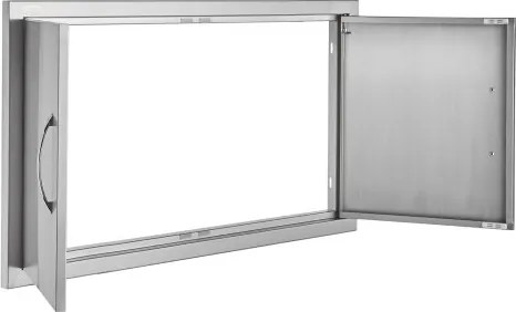 BBQ přístupová dvířka, 863 × 482 mm dvojitá venkovní kuchyňská dvířka