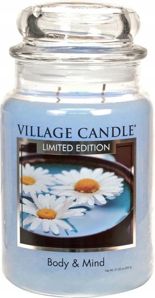 Velká svíčka Body & Mind Village Candle