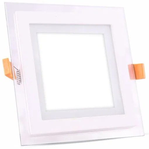 LED panel 18W 1260lm 19,8x19,8cm studené světlo,  čtvercový