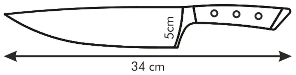 TESCOMA Nůž kuchařský AZZA 20 cm