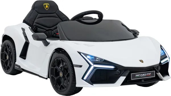 Elektrické autíčko Lamborghini Revuelto bílé