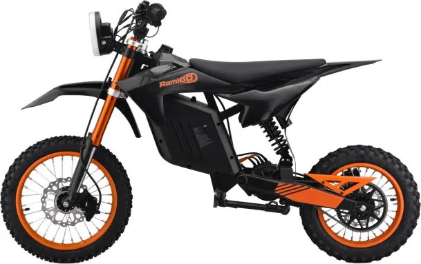 Elektrická motorka E-RIDER X černá
