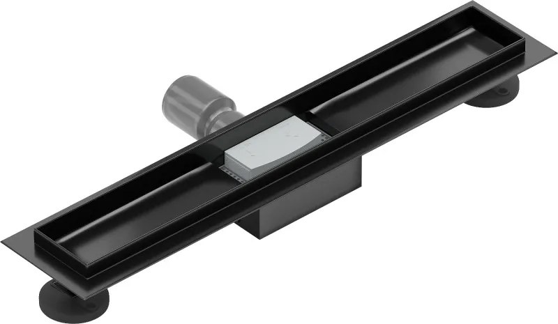 Mexen Flat tělo pro liniový odtok 60 cm, černý - 1715060
