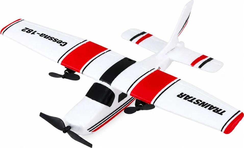 LEAN Toys Dálkově ovládané letadlo z pěnového materiálu RC Cessna 182 2,4 GHz