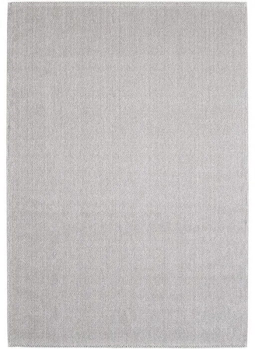 Vopi | Kusový koberec Loom 4300 silver - Kruh 160 cm průměr