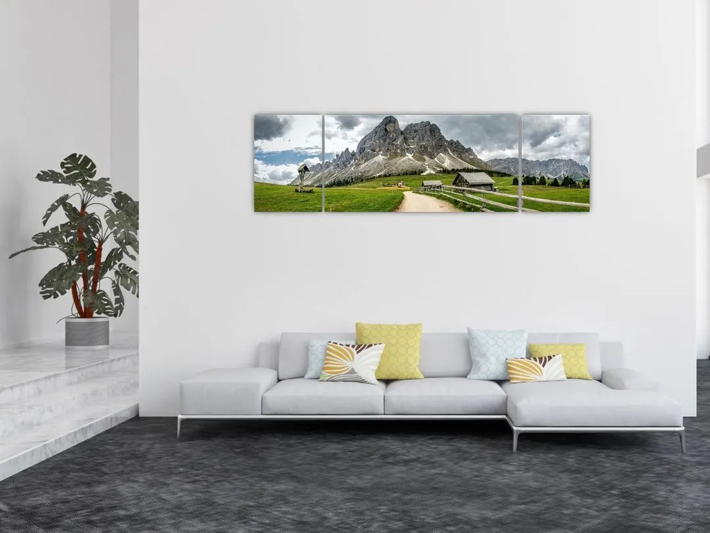 Obraz - V rakouských horách (170x50 cm)