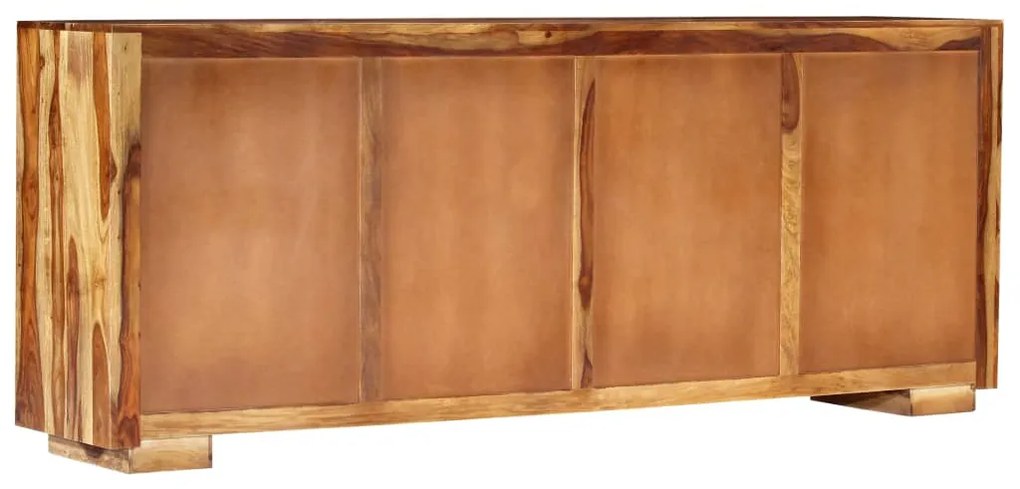 Příborník 200 x 40 x 80 cm masivní sheeshamové dřevo - Default Title