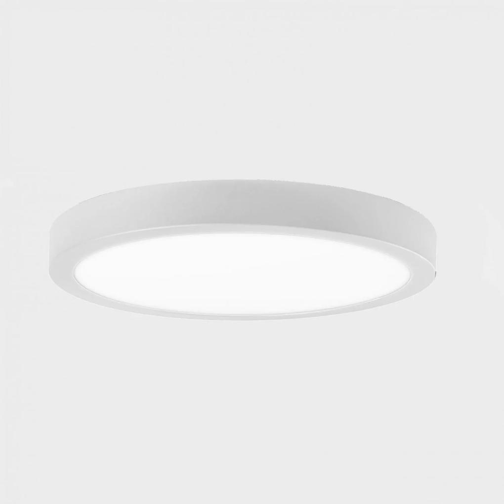 KOHL-Lighting Stropní LED svítidlo Disc slim ø 60 cm, bílé, 56W Teplota světla: Neutrální bílá - 4000K, Stmívání: 1-10V - Integrovaný zdroj