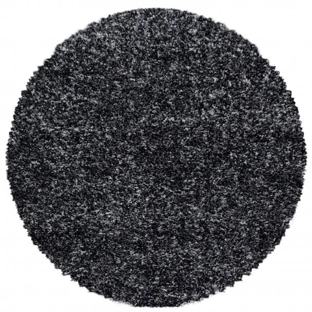 Ayyildiz Kusový koberec ENJOY 4500, Antracitová Rozměr koberce: 200 cm KRUH