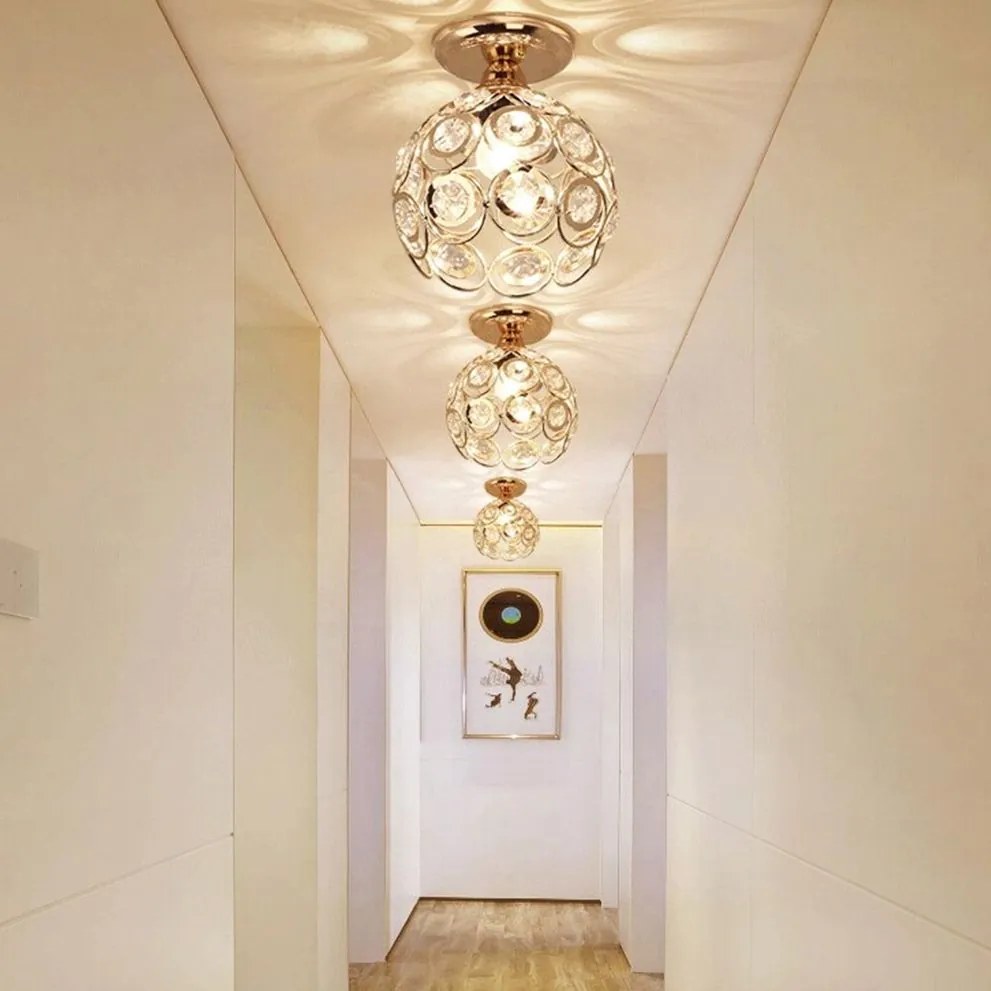 Toolight - Stropní lampa E27 60W APP205-1C, zlatá, OSW-00401