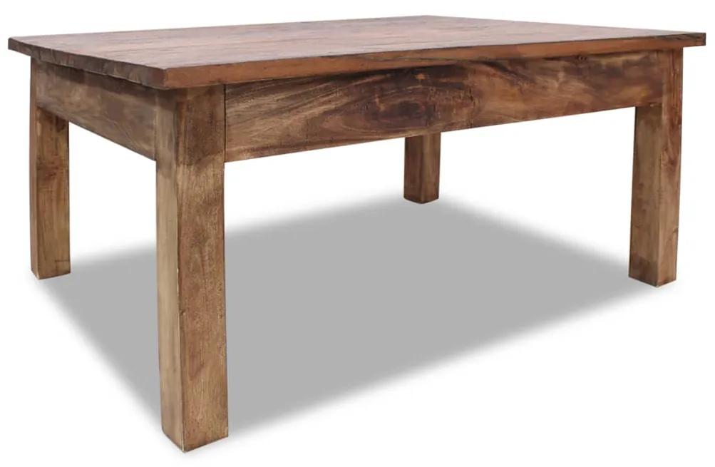 244493 vidaXL Konferenční stolek, masivní recyklované dřevo, 98x73x45 cm