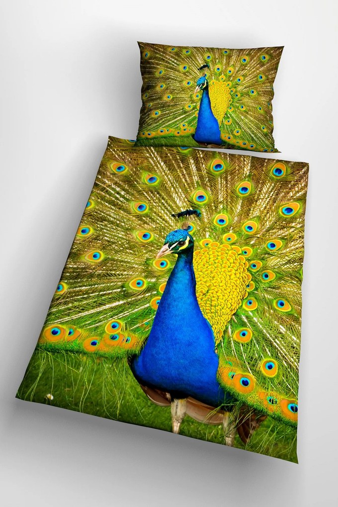 3d povlečení s pávem - Pavone Pavone 140x200 cm