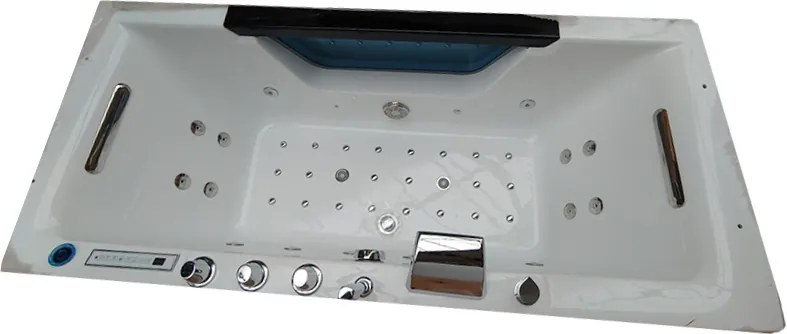 BPS-koupelny Hydromasážní vířivá vana CARINA 938 182x82 s ohřevem vody