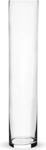 Skleněná váza Cylinder Tuba h 70 cm x 18 cm